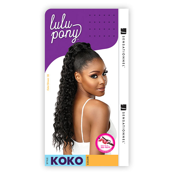 Sensationnel Synthetic Hair Ponytail Lulu Pony - KOKO :: WigTypes.com