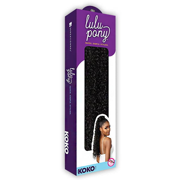 Sensationnel Synthetic Hair Ponytail Lulu Pony - KOKO :: WigTypes.com