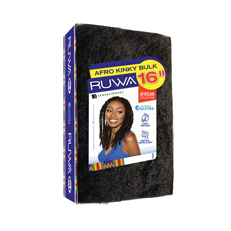 Sensationnel RUWA AFRO KINKY BULK 16 :: WigTypes.com