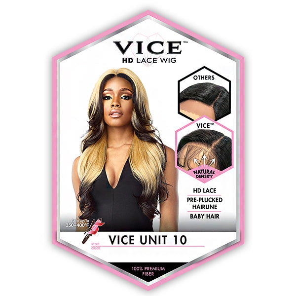 Sensationnel Synthetic Hair Vice HD Lace Front Wig - VICE UNIT 10 ...