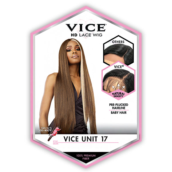 Sensationnel Synthetic Hair Vice HD Lace Front Wig - VICE UNIT 17 ...