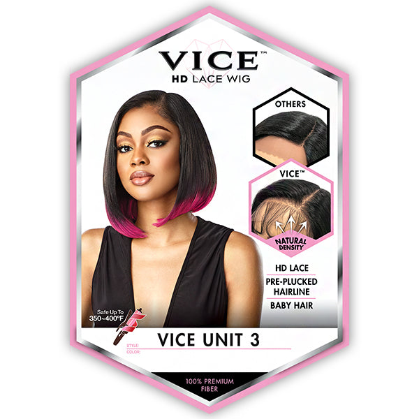 Sensationnel Synthetic Hair Vice HD Lace Front Wig - VICE UNIT 3 ...