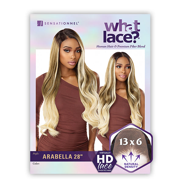 Sensationnel Human Hair Blend What Frontal HD Lace Wig - ARABELLA 28 ...