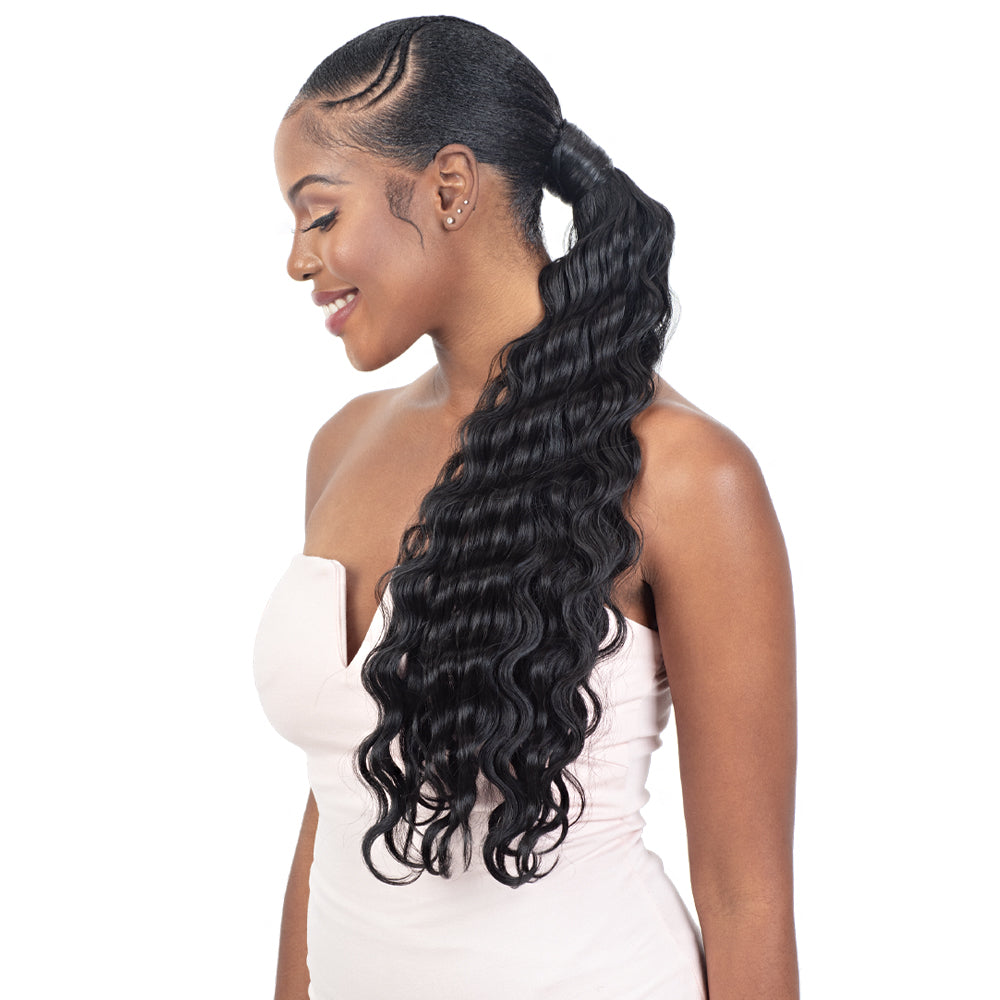 Organique Pony Pro Mastermix Pony Wrap - WAVY CRIMP CURL 22 :: WigTypes.com
