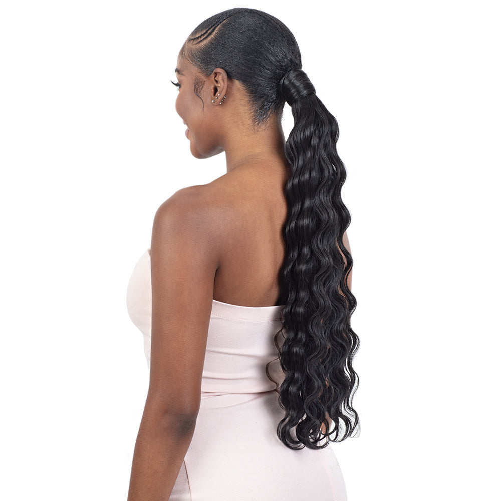 Organique Pony Pro Mastermix Pony Wrap - WAVY CRIMP CURL 22 :: WigTypes.com