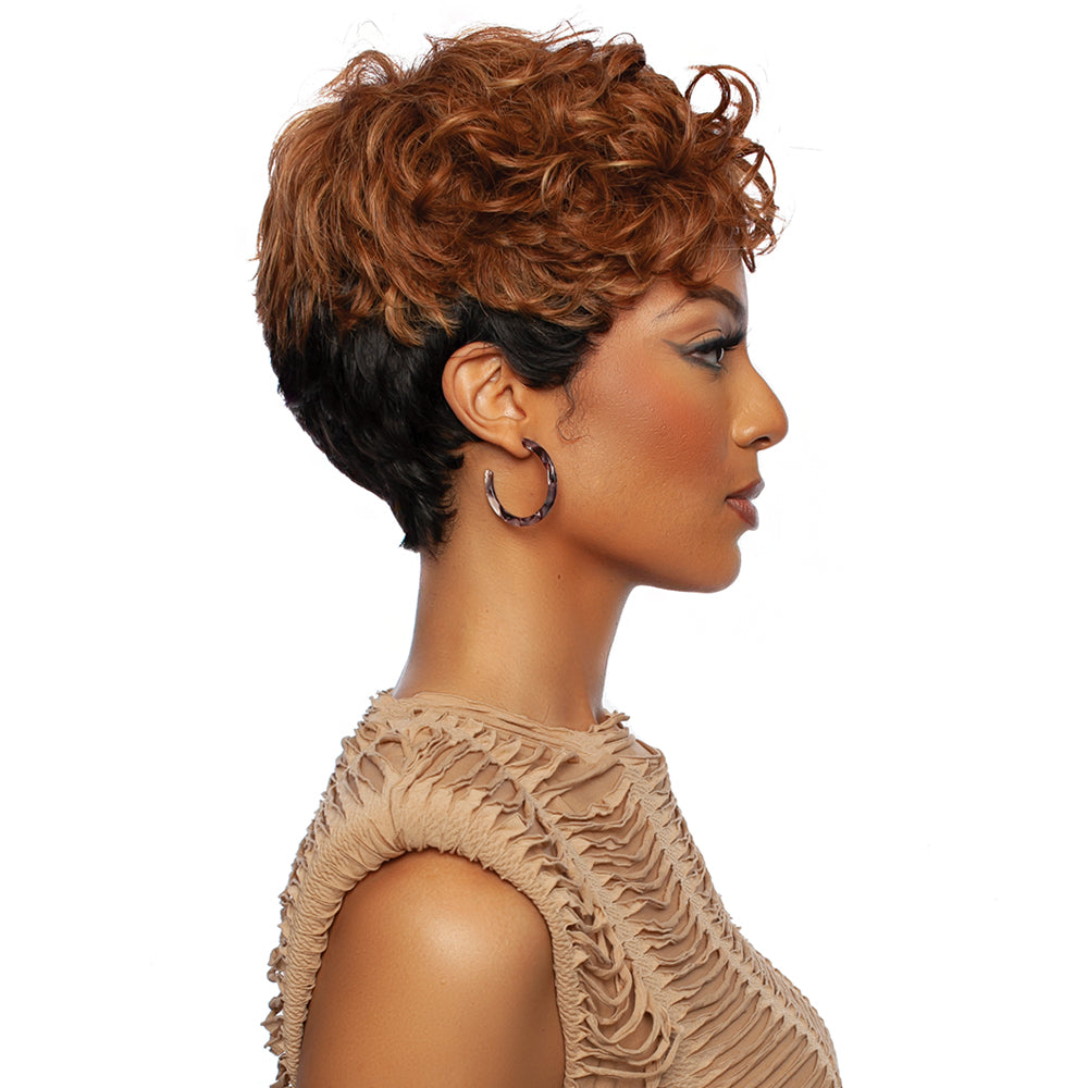 Mane Concept Trill 100% Brazilian Remy Hair Wig - TR1151 PIXIE WEAVE ...