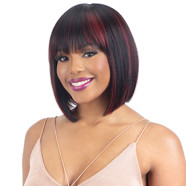 Shake N Go Legacy Human Hair Blend Wig - VICTORIA :: WigTypes.com