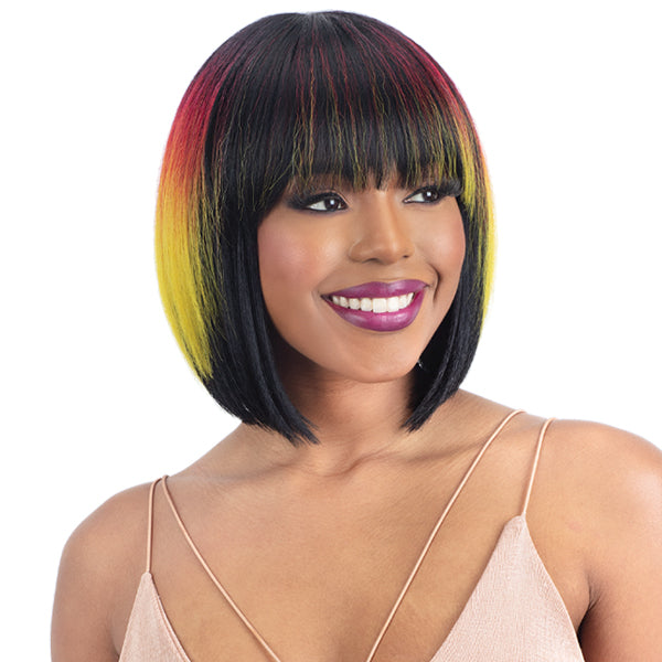 Shake N Go Legacy Human Hair Blend Wig - VICTORIA :: WigTypes.com